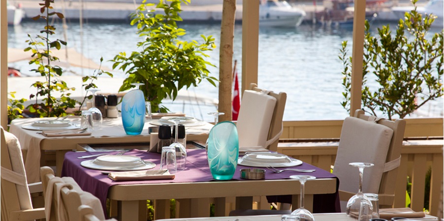 Kalkan Restaurants; waterfront dining along Kalkan's picturesque harbour